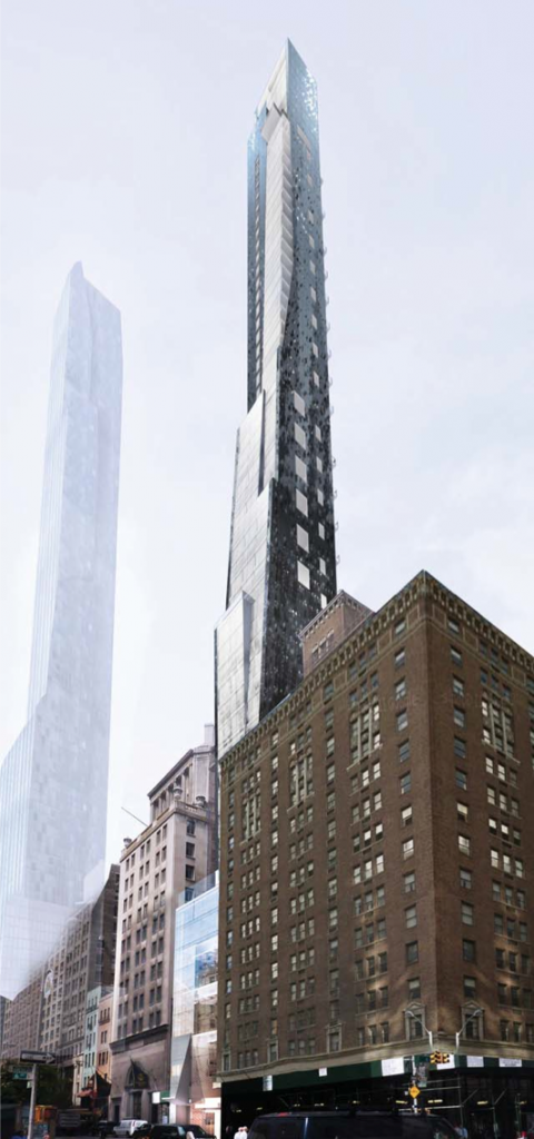 Renderings Released for 105 West 57th Street: BALCONIES! - New York YIMBY