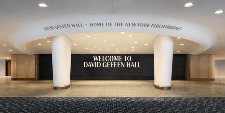Renovated David Geffen Hall Opens at Lincoln Center, Manhattan - New ...