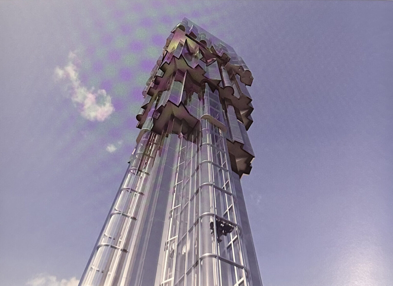 The Torch Begins Its Ascent at 740 Eighth Avenue in Times Square, Manhattan - New York YIMBY