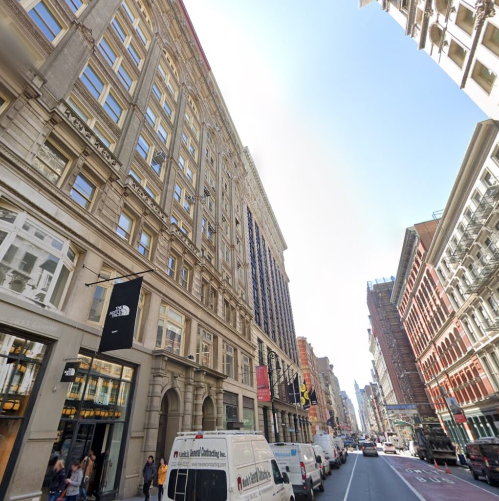 580 Broadway Closes On Refinancing Deal In Soho, Manhattan