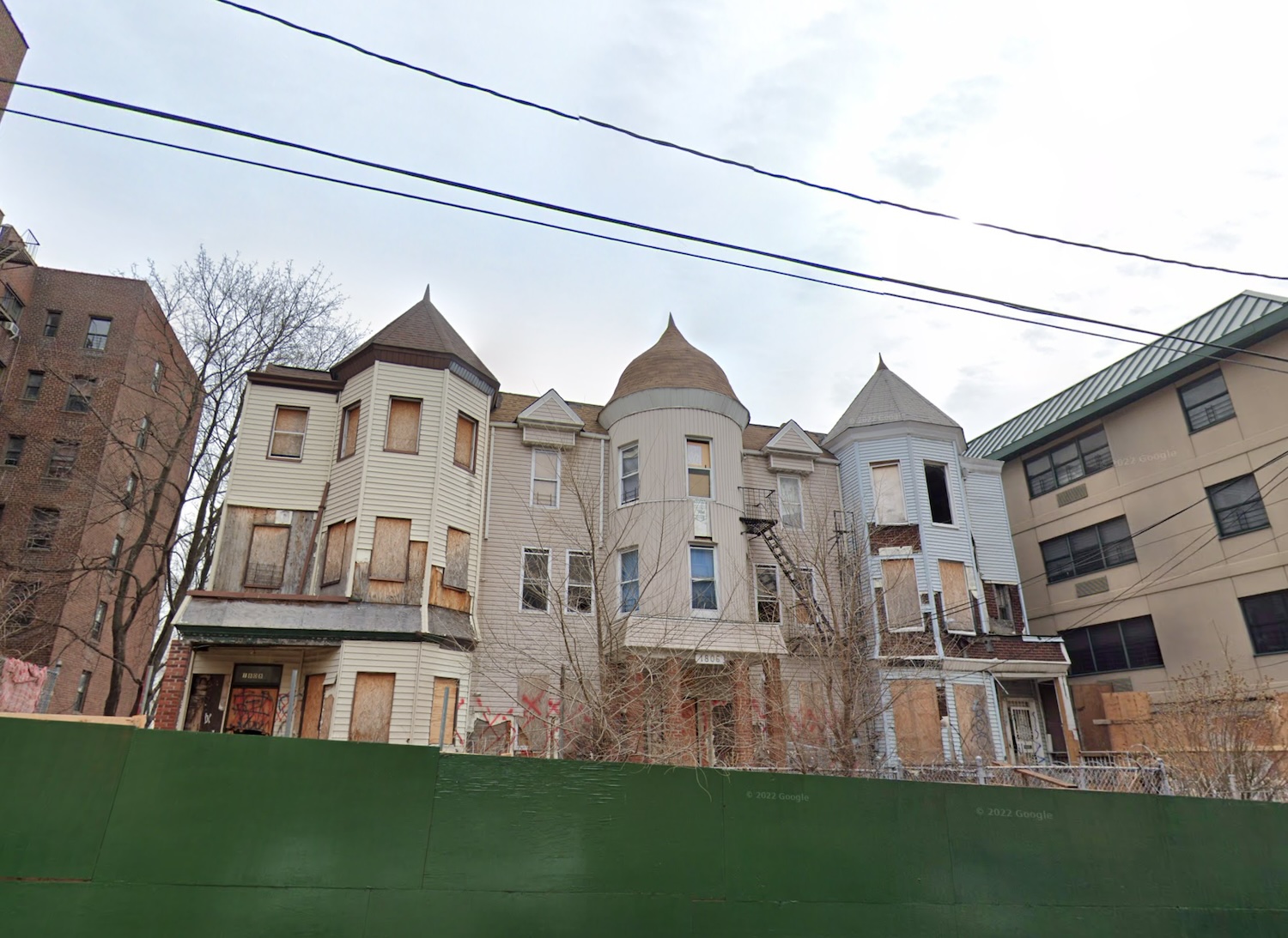 Demolition Permits Issued For 1804, 1806, And 1808 Anthony Avenue