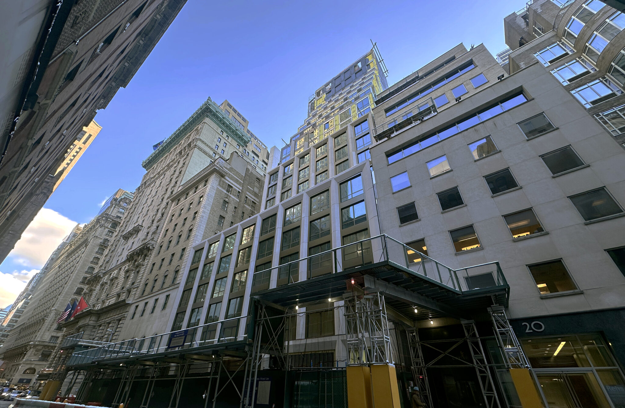 18 West 55th Street's Façade Continues to Progress in Midtown ...