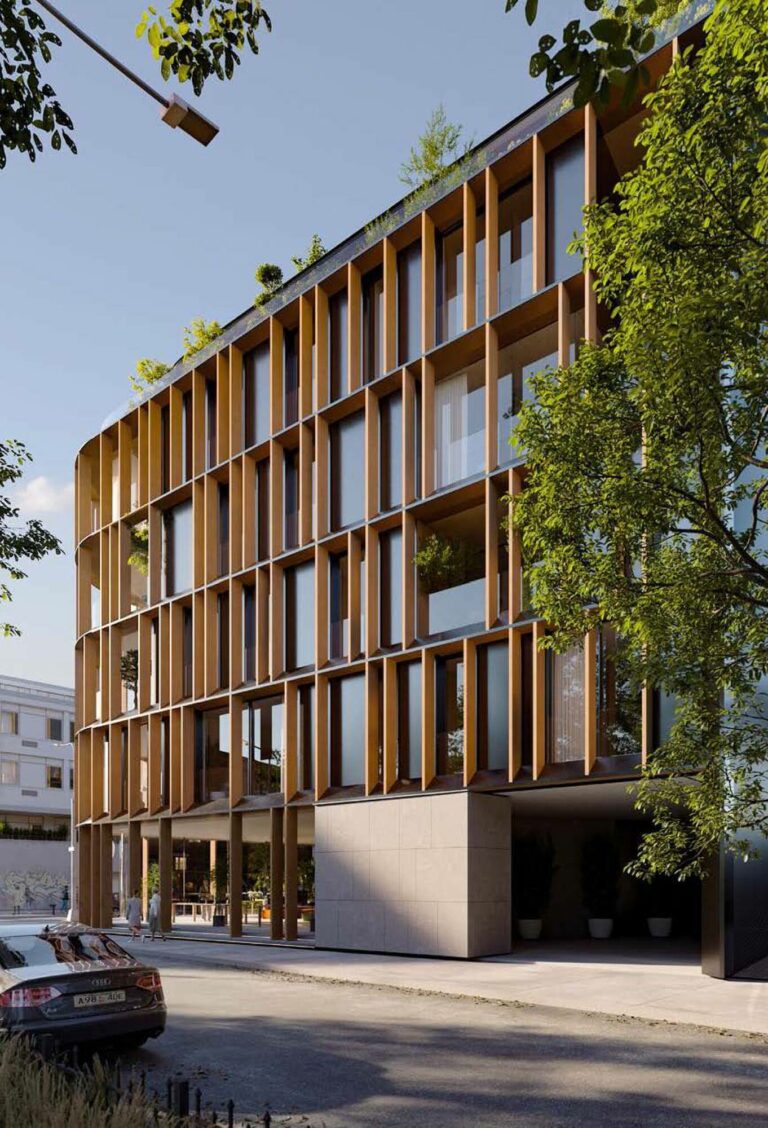 Façade Installation Progresses at 28 Herbert Street in Williamsburg ...