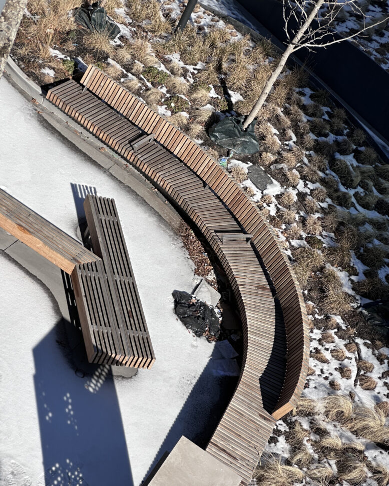 One High Line's Public Plaza Nears Completion in Chelsea, Manhattan ...