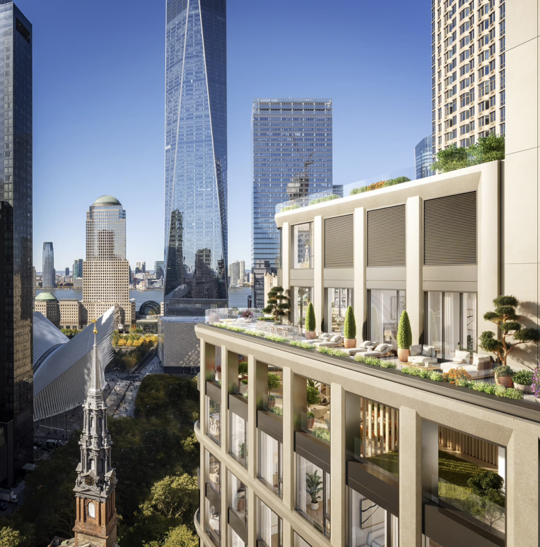 1 Park Row's Façade Nears Completion in Financial District, Manhattan ...