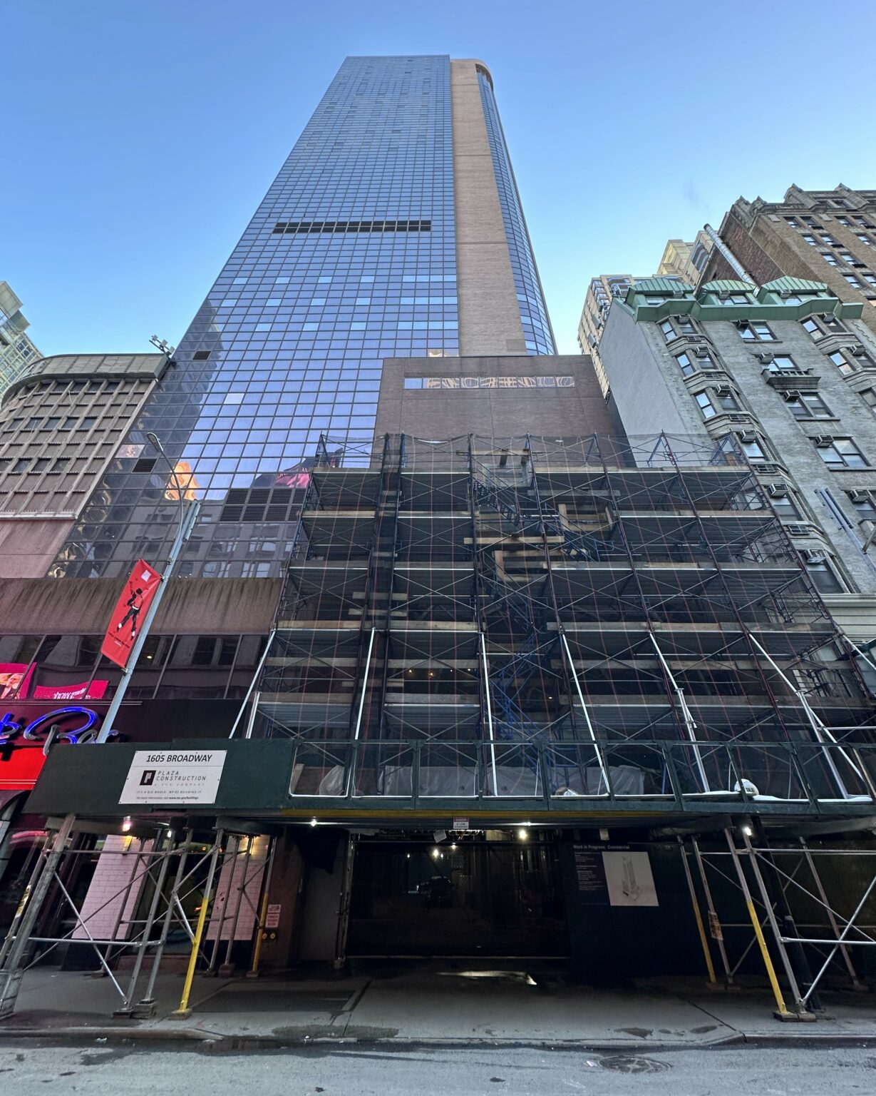Hotel Renovations Underway for Hyatt Regency Times Square At 1605 ...