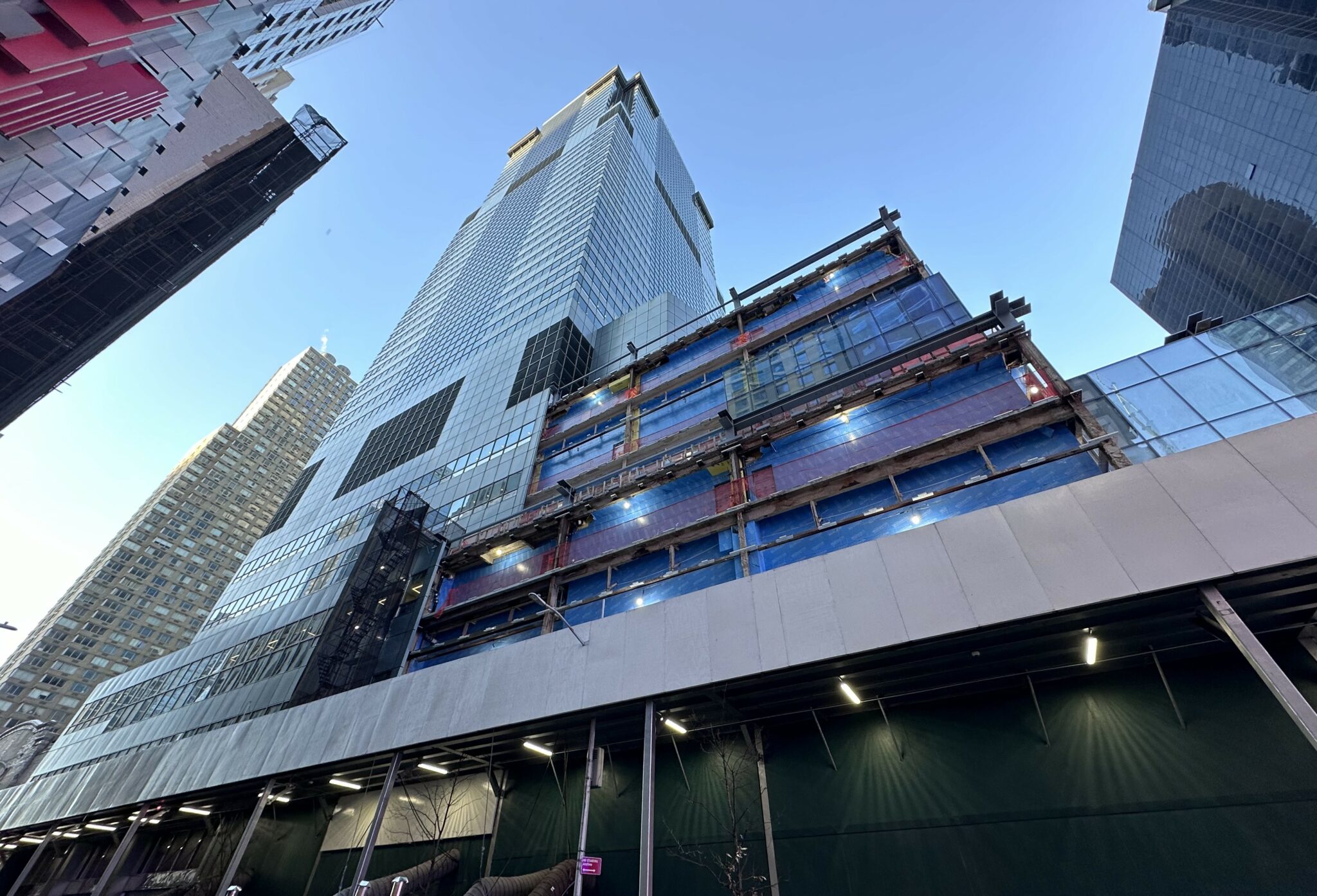 Renovation Work Continues on Morgan Stanley HQ at 1585 Broadway in ...
