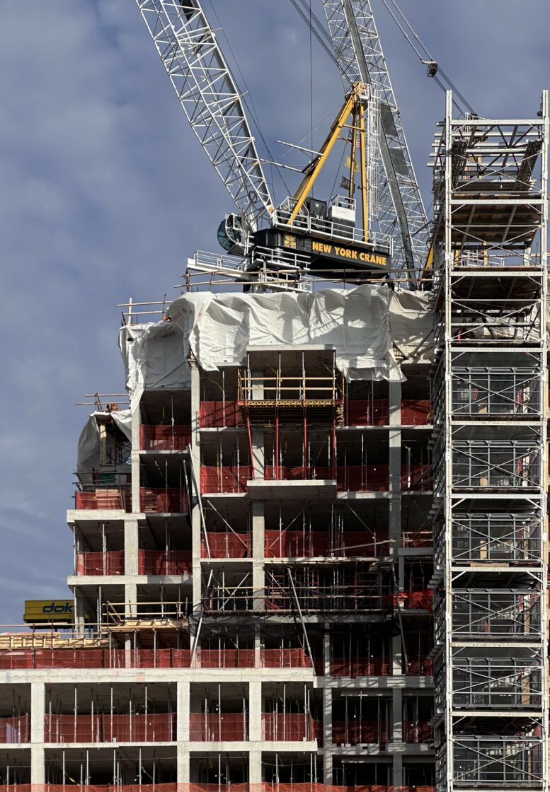 Two-Tower Development Rises Higher at 80 Clarkson Street in West ...