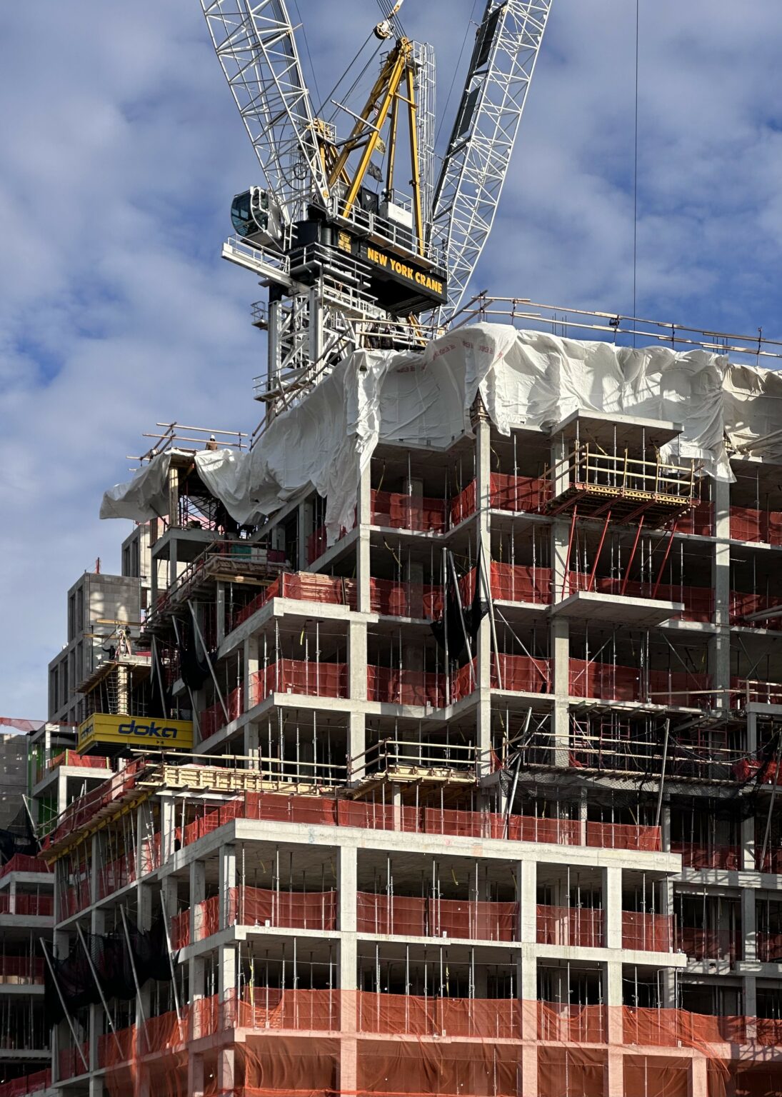 Two-Tower Development Rises Higher at 80 Clarkson Street in West ...