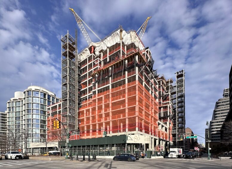 Two-Tower Development Rises Higher at 80 Clarkson Street in West ...