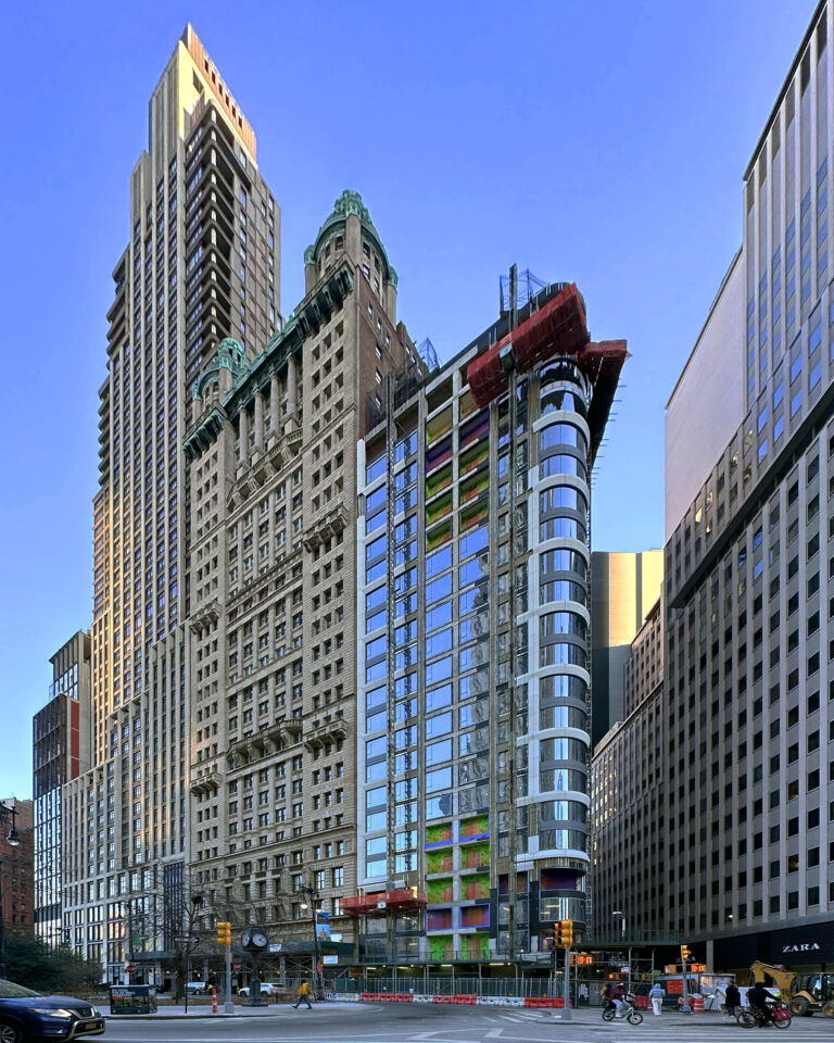 Façade Installation Progresses on 1 Park Row in the Financial District ...