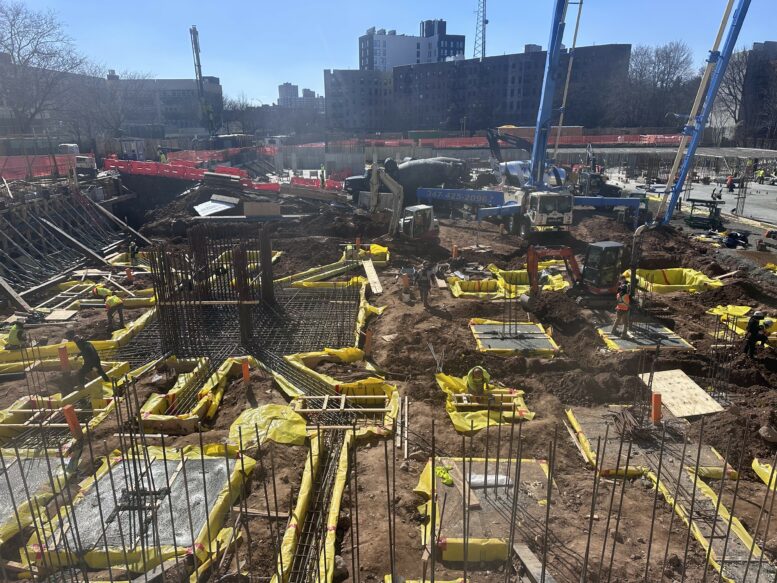 Foundations Underway At 960 Franklin Avenue in Crown Heights, Brooklyn ...