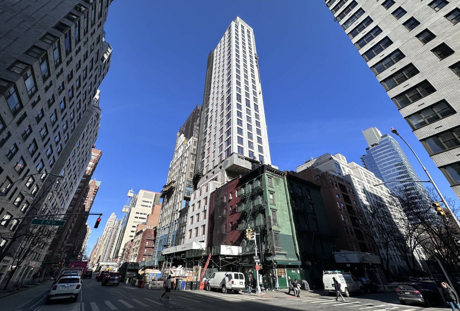 THE 74's Cladding Continues Installation at 201 East 74th Street on ...