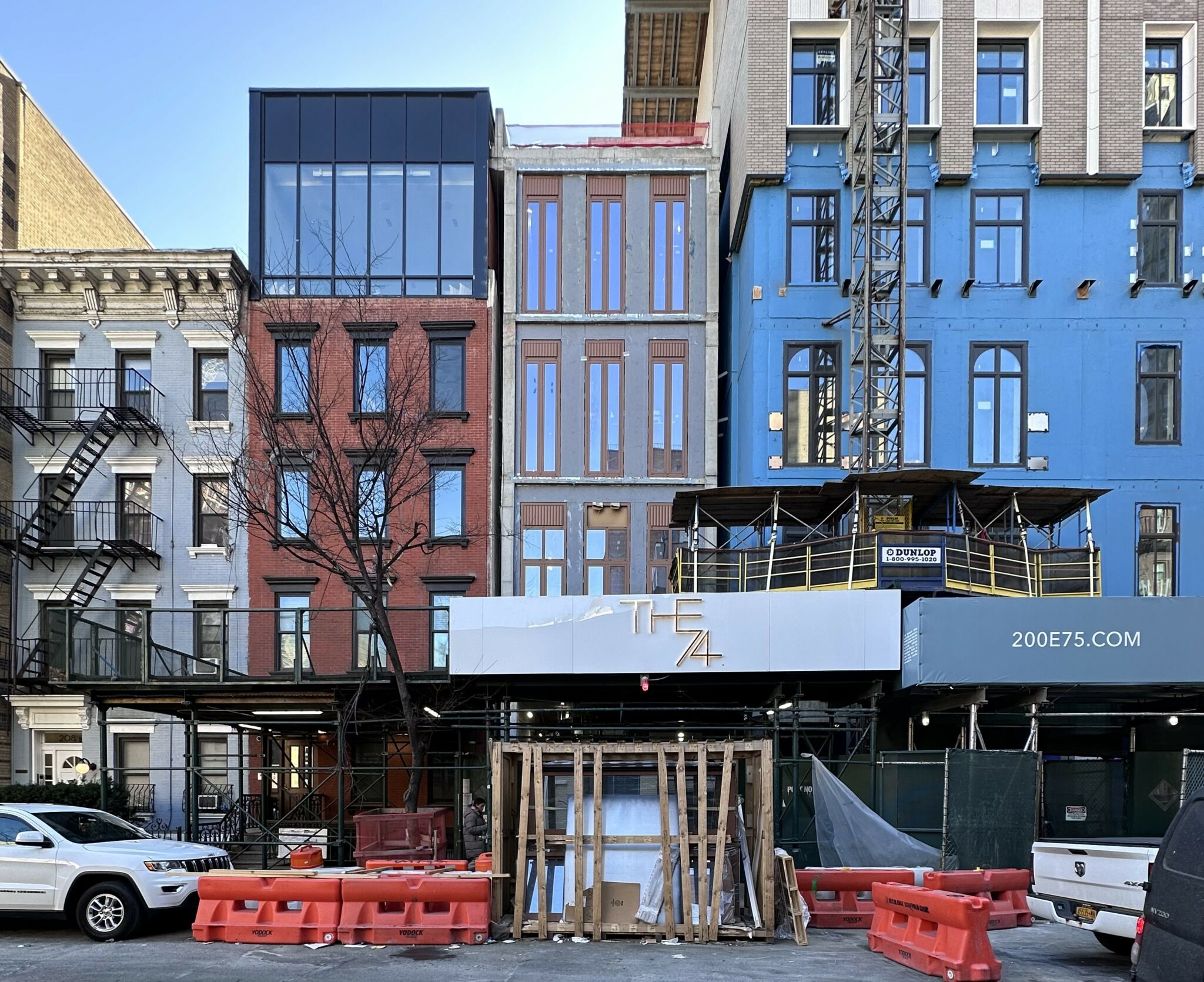 THE 74's Cladding Continues Installation at 201 East 74th Street on ...