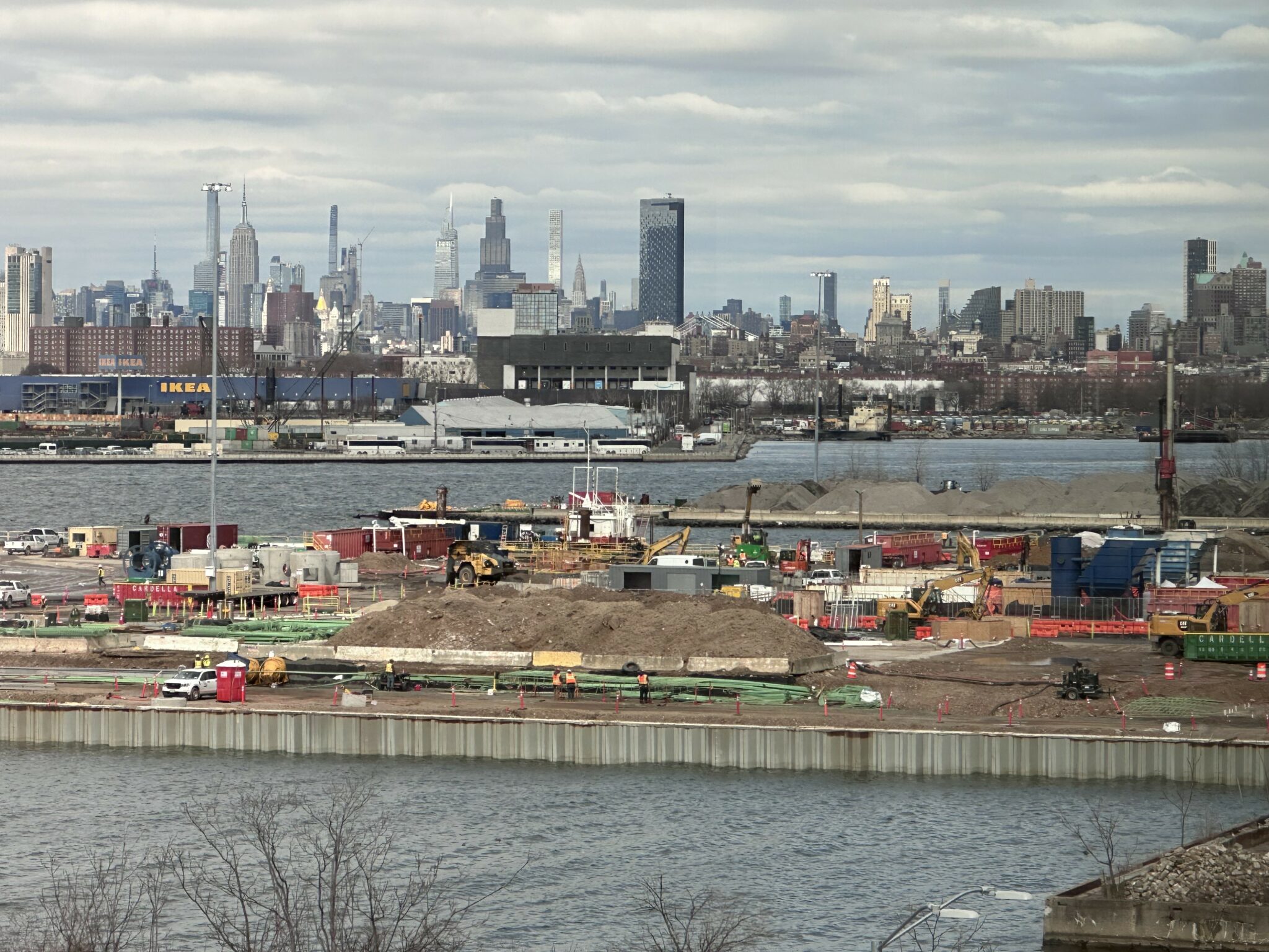 Construction Progresses on South Brooklyn Marine Terminal in Sunset ...