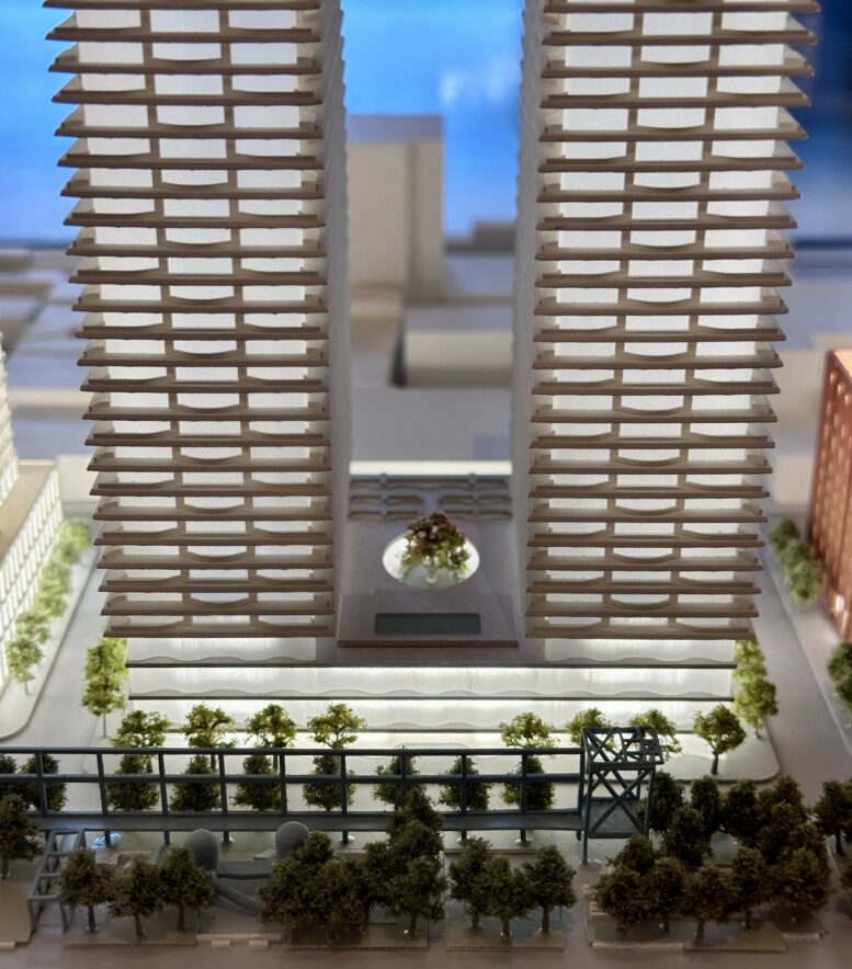 Foundations Progressing for Twin Skyscraper Development at 280 Kent ...