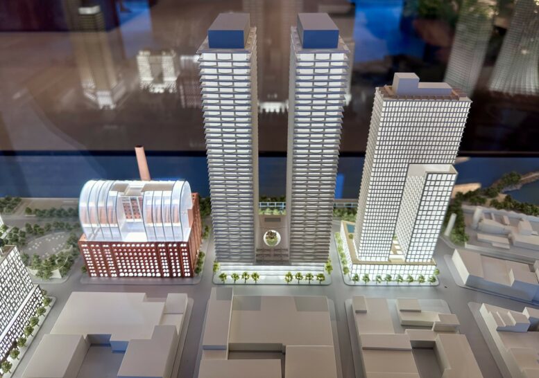 Foundations Progressing for Twin Skyscraper Development at 280 Kent ...