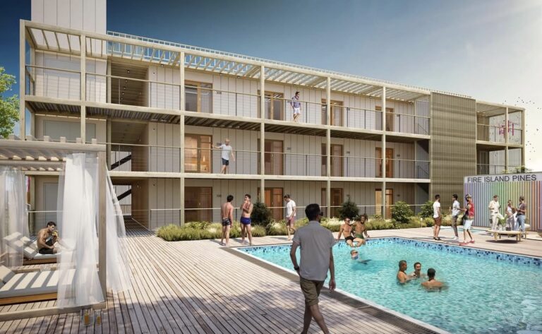 Renderings Revealed for 'The Tryst Fire Island' in Fire Island Pines ...