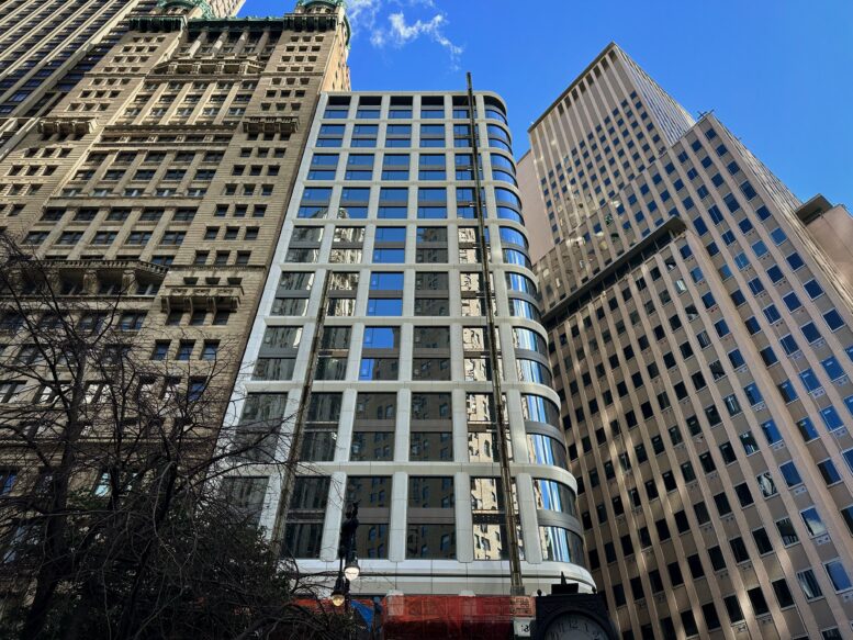 1 Park Row's Façade Nears Completion in Financial District, Manhattan ...