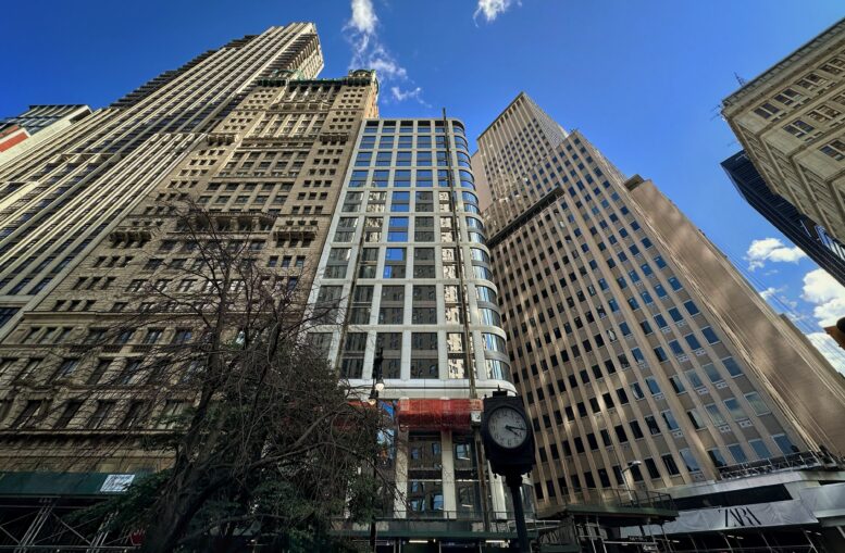 1 Park Row's Façade Nears Completion in Financial District, Manhattan ...
