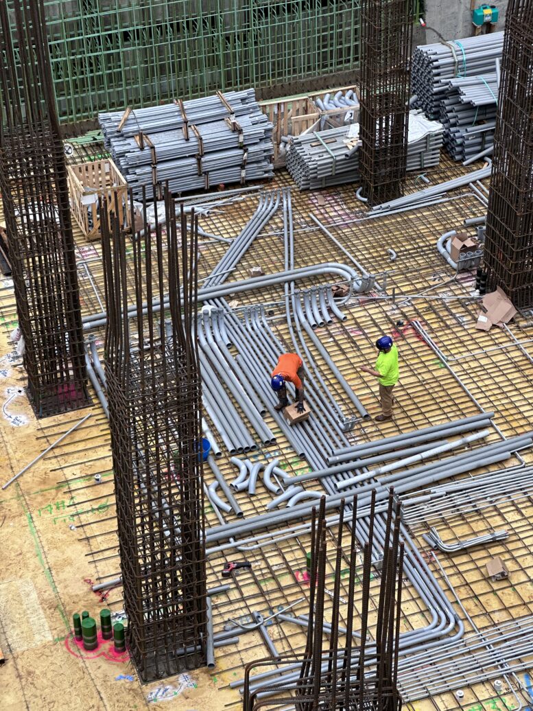 The Torch Resumes Construction at 740 Eighth Avenue in Times Square ...