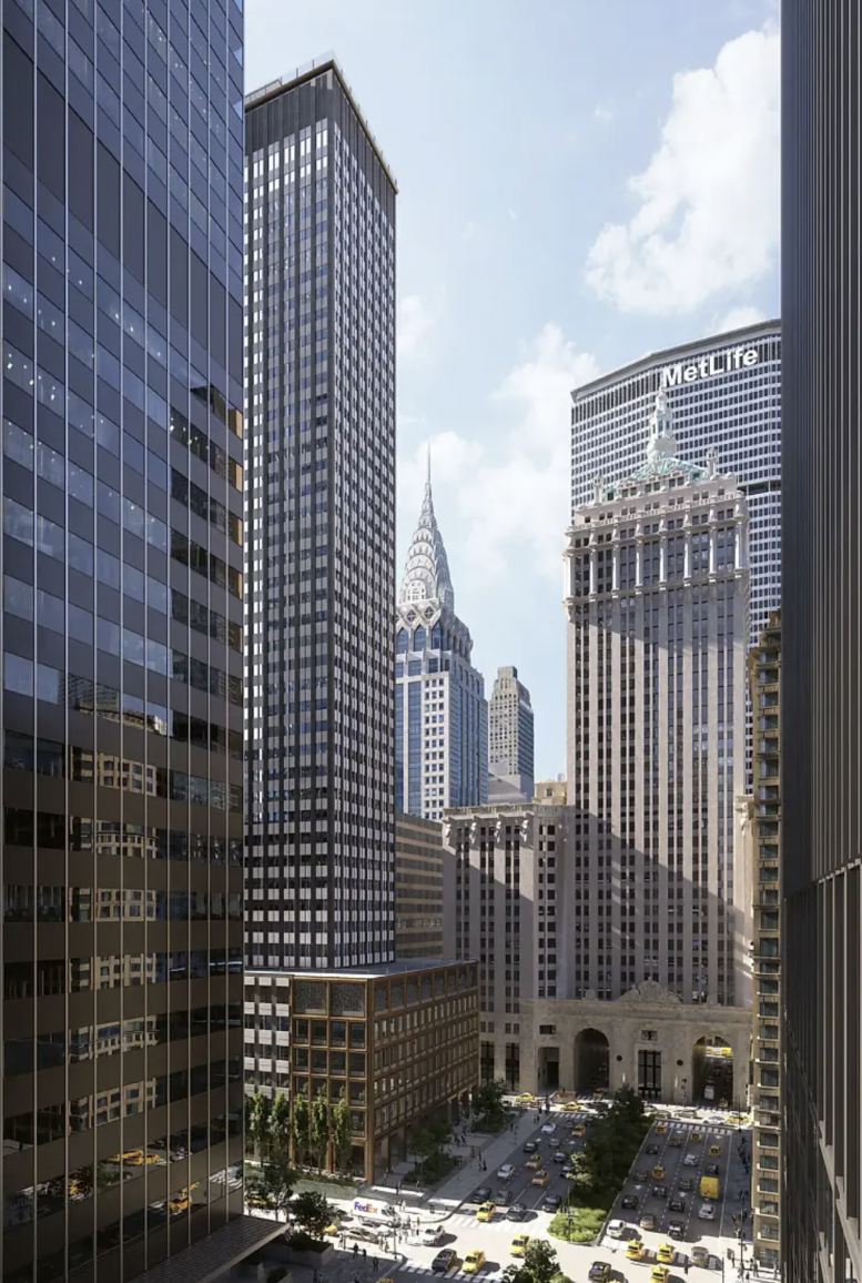 245 Park Avenue Prepares For Renovations, Partial Re-Cladding in ...
