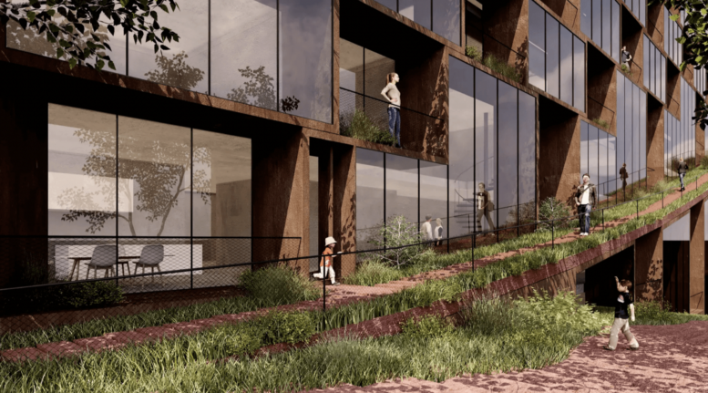 BIG's Updated Design Revealed for 175 3rd Street in Gowanus, Brooklyn ...