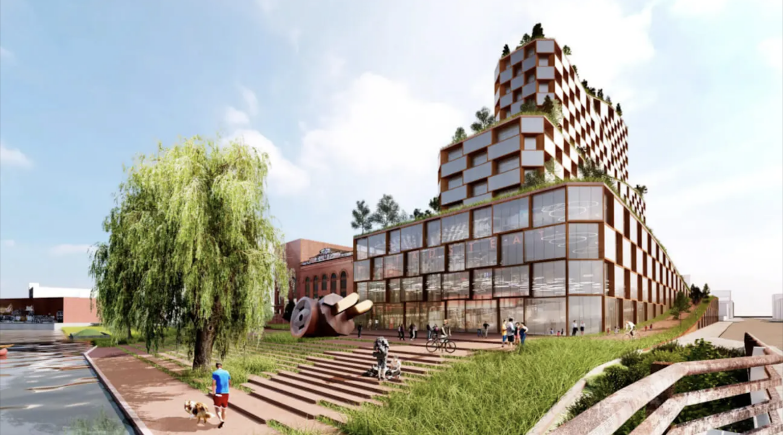 BIG's Updated Design Revealed for 175 3rd Street in Gowanus, Brooklyn ...