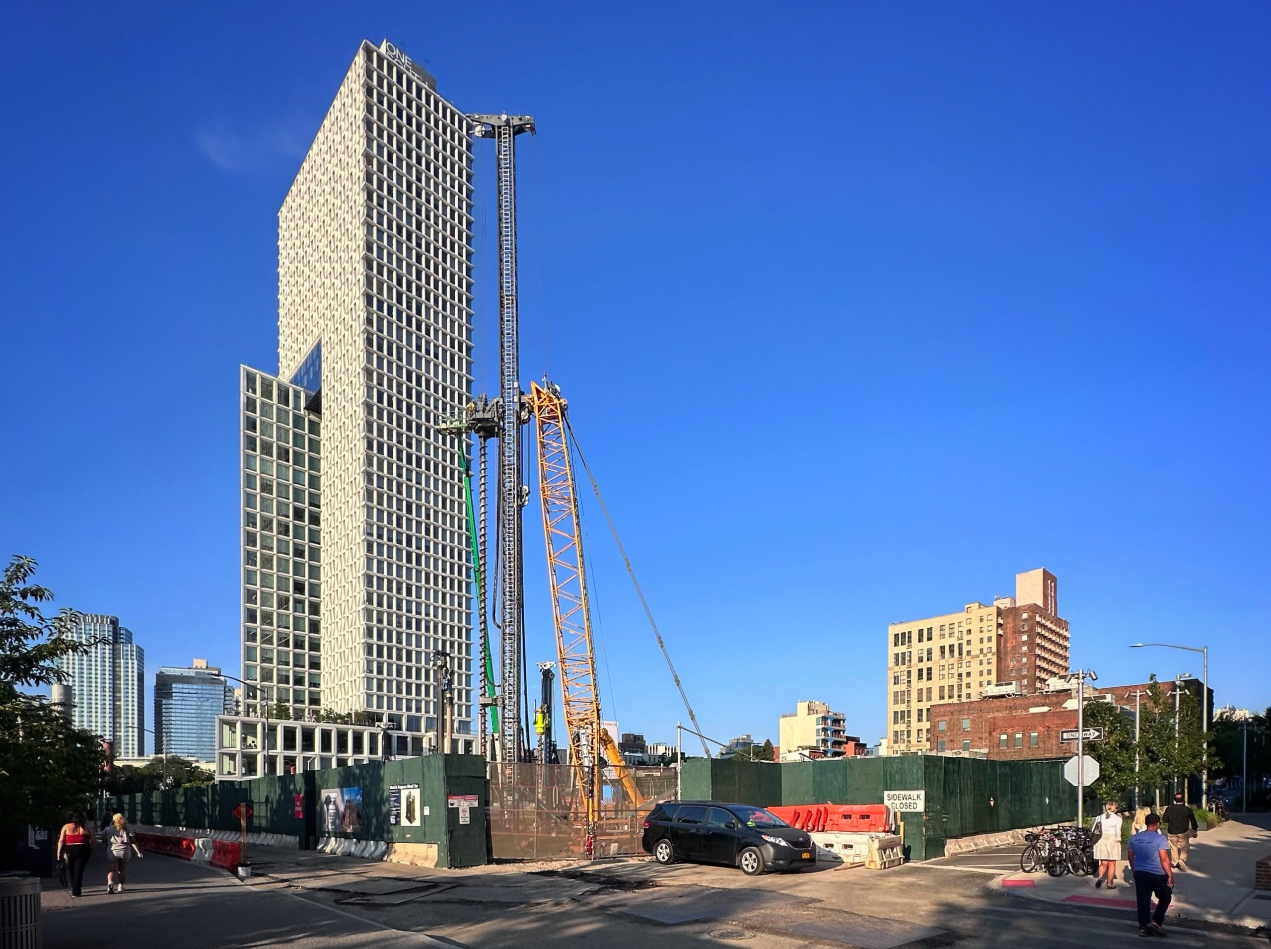 Foundations Underway for Twin Skyscraper Development at 280 Kent Avenue ...