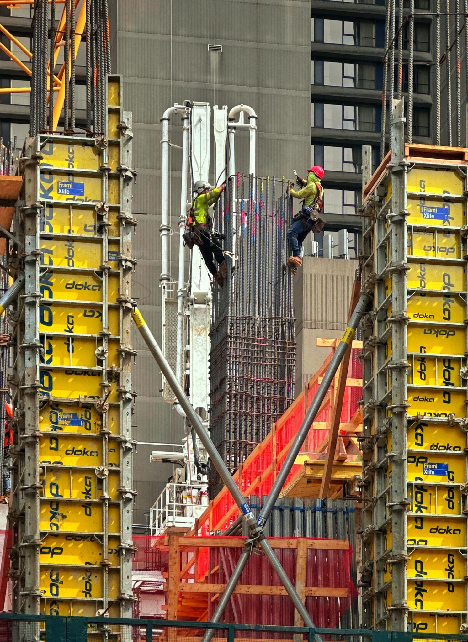 The Torch Begins Its Ascent at 740 Eighth Avenue in Times Square, Manhattan - New York YIMBY