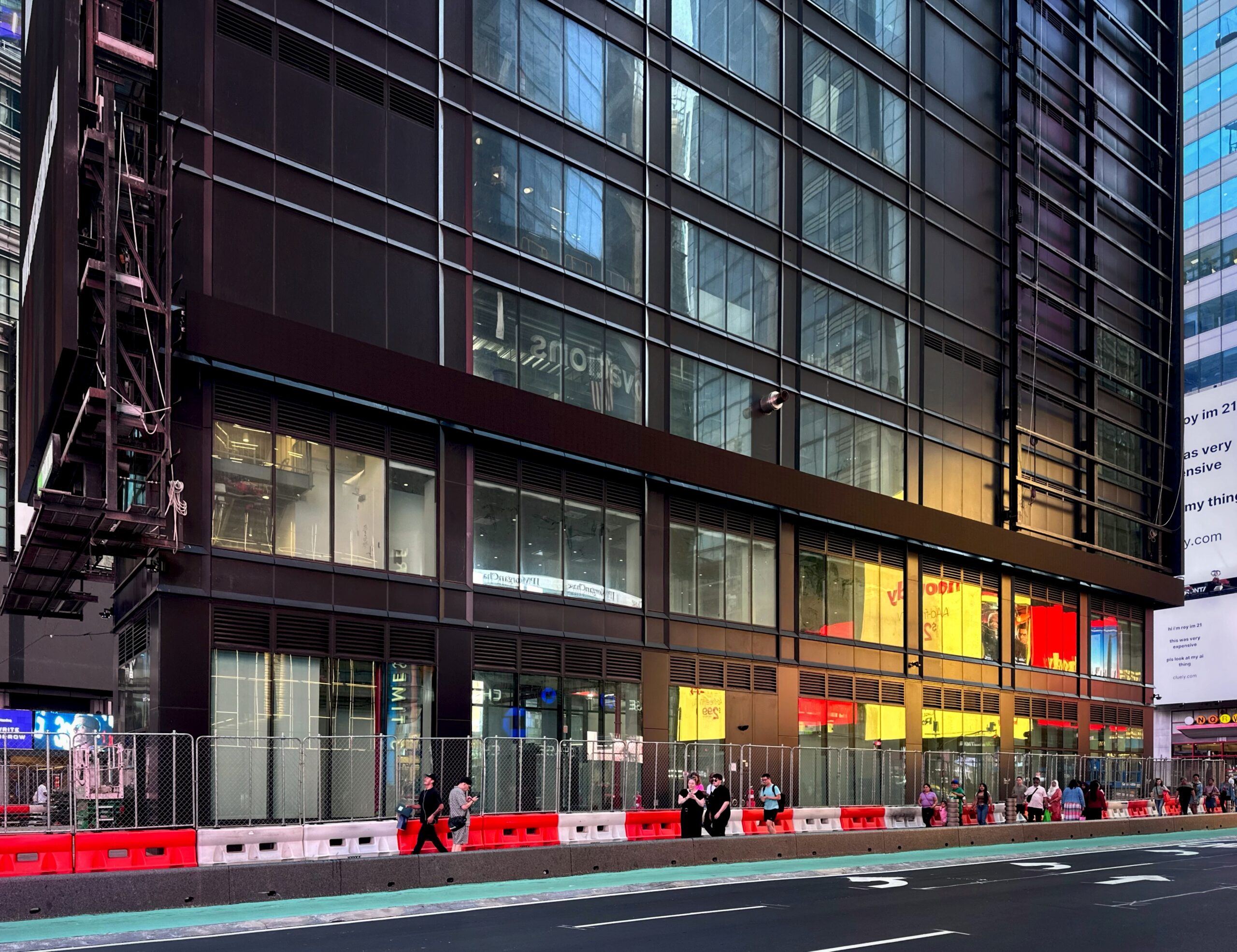 1 Times Square Prepares For Fall Opening in Times Square, Manhattan ...