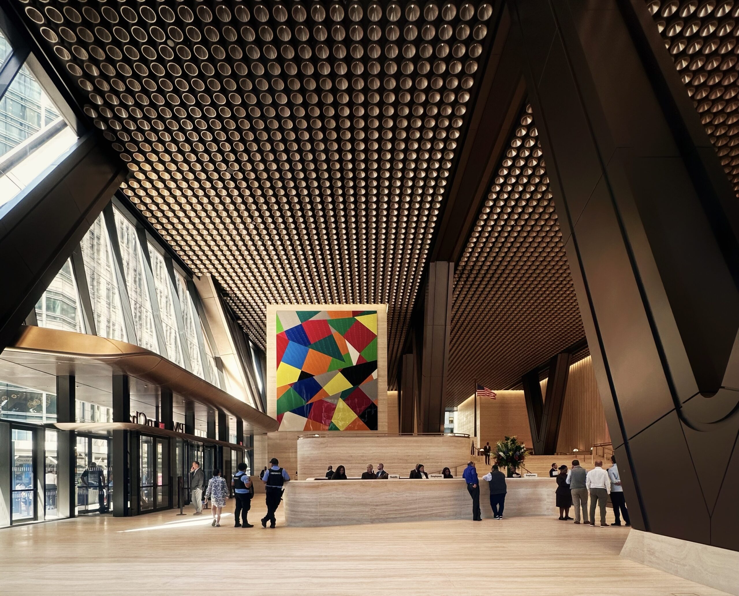 JPMorgan Chase Tower Opens to First Employees at 270 Park Avenue in Midtown East, Manhattan ...