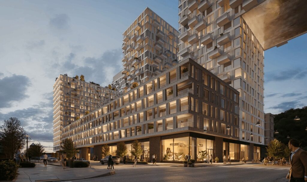 Renderings Revealed for SOM-Designed Residential Complex at 1200 ...