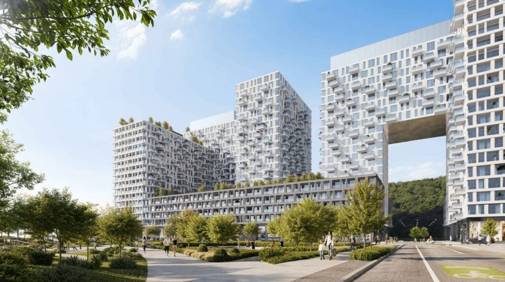 Renderings Revealed for SOM-Designed Residential Complex at 1200 ...