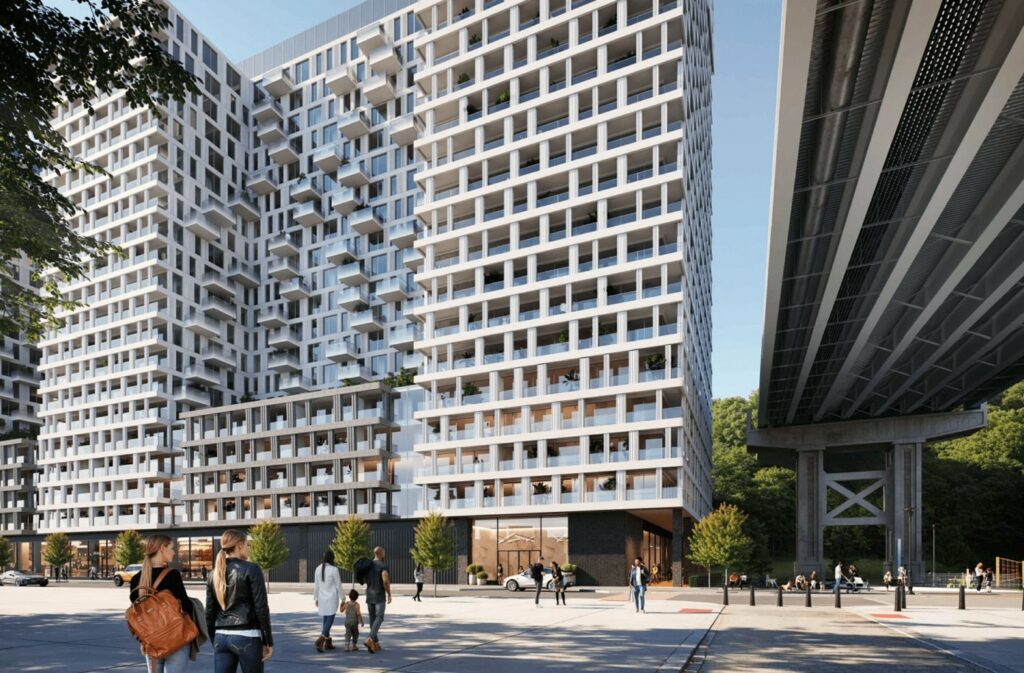 Renderings Revealed for SOM-Designed Residential Complex at 1200 ...