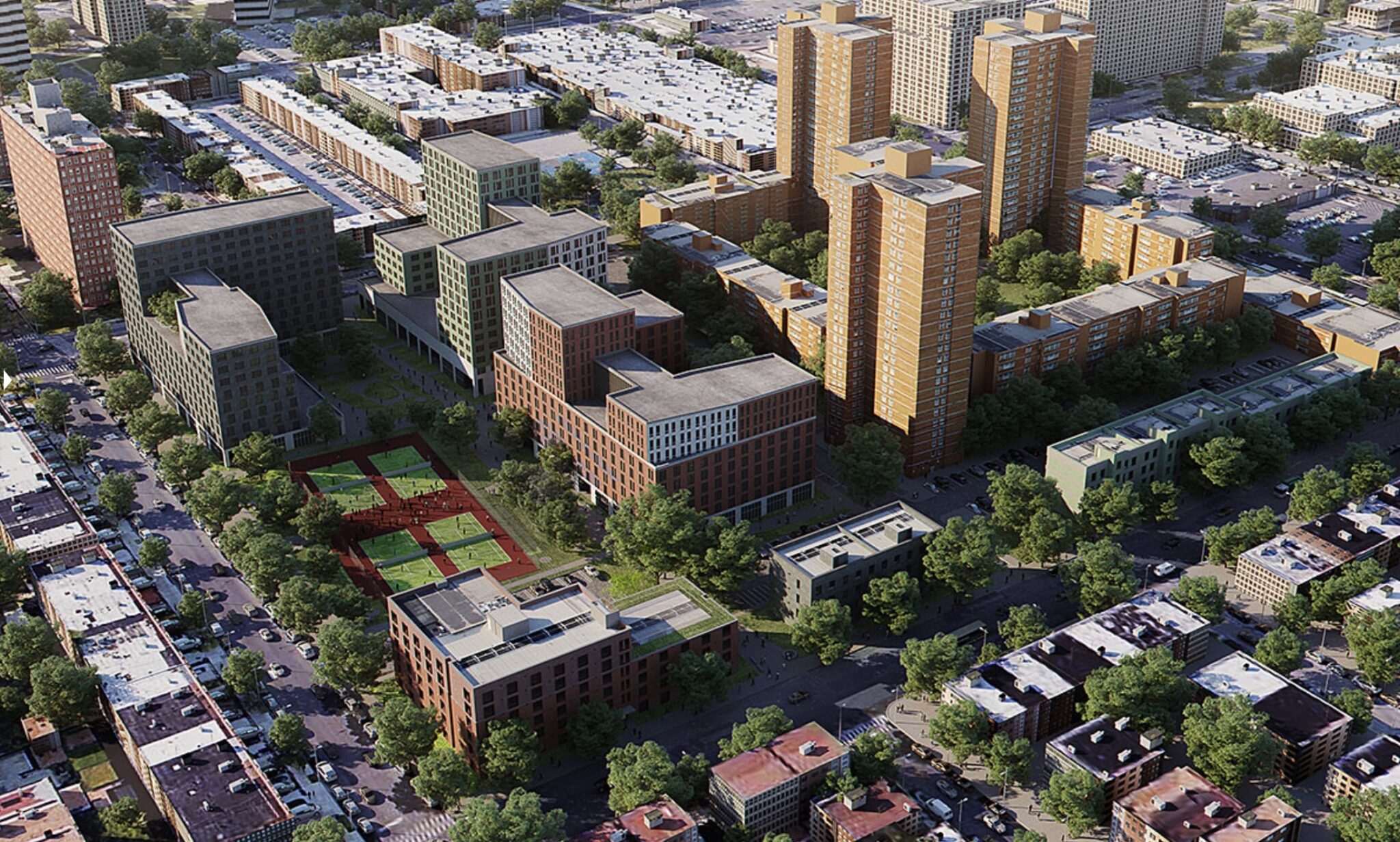 Stevenson Square Phase One Nears Completion in Soundview, The Bronx - New York YIMBY