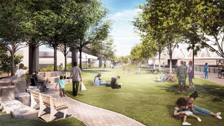 Harlem River Greenway Breaks Ground In East Harlem, Manhattan