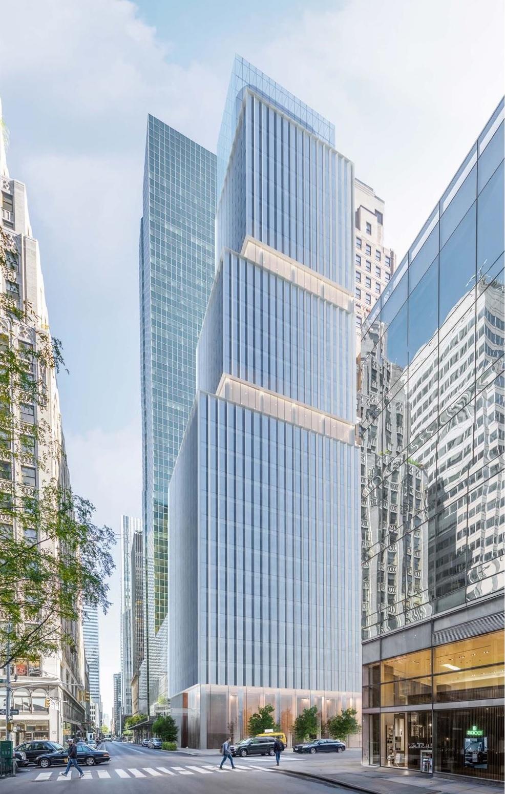 Rendering Revealed for Office-To-Hotel Conversion At 509 Madison Avenue ...
