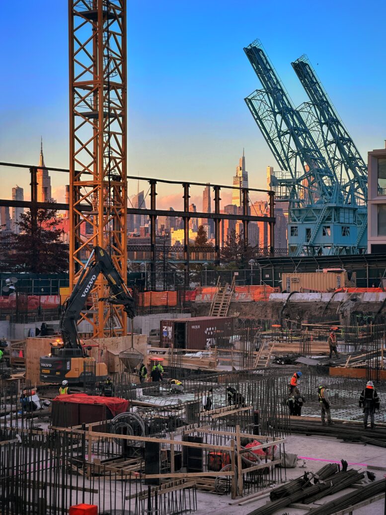 Foundations Progressing for Twin Skyscraper Development at 280 Kent ...