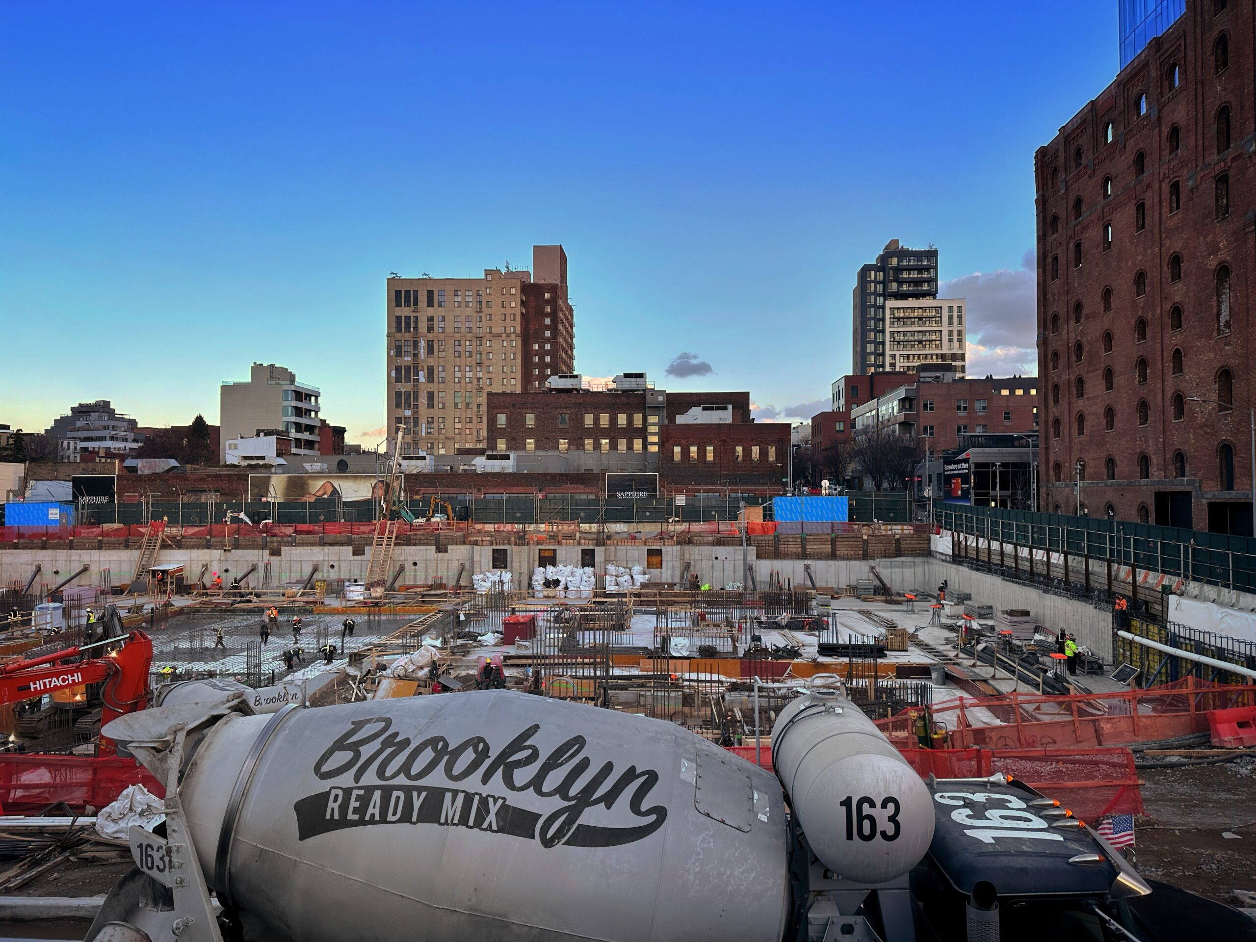 Foundations Progressing for Twin Skyscraper Development at 280 Kent ...