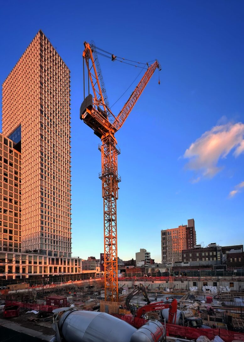 Foundations Progressing for Twin Skyscraper Development at 280 Kent ...