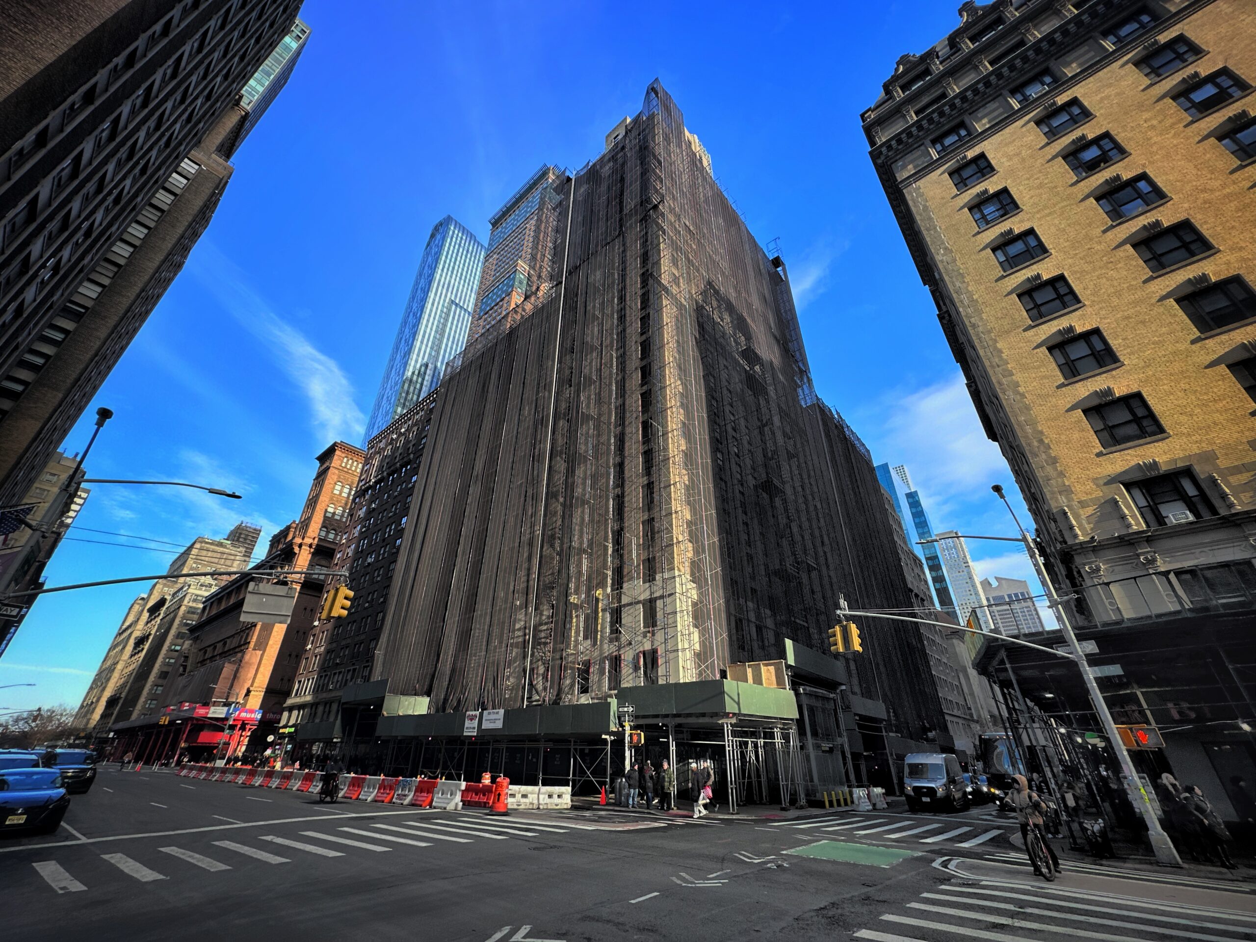 Demolition Progresses for Extell Supertall at 871 Seventh Avenue in ...