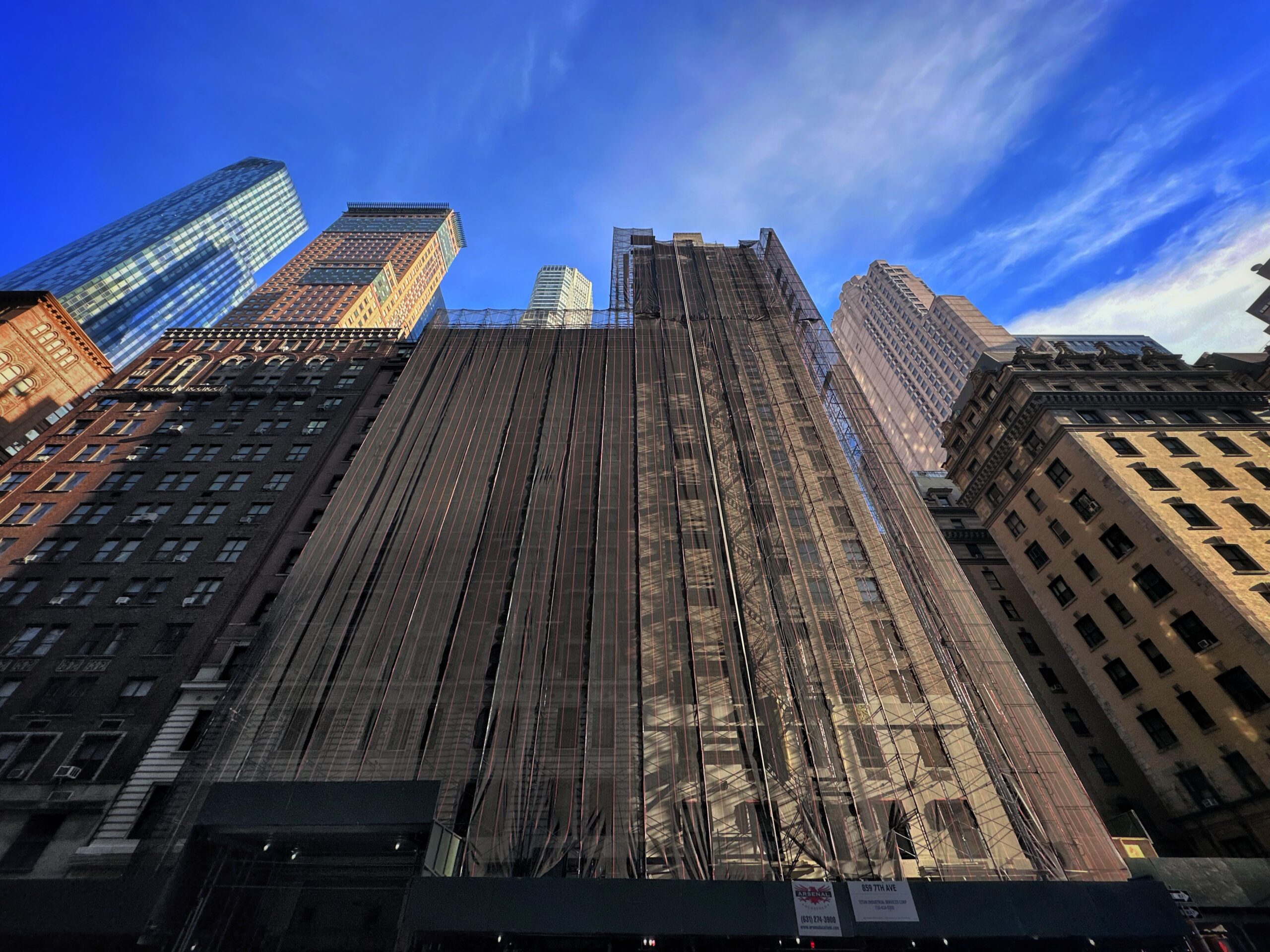 Demolition Progresses for Extell Supertall at 871 Seventh Avenue in ...