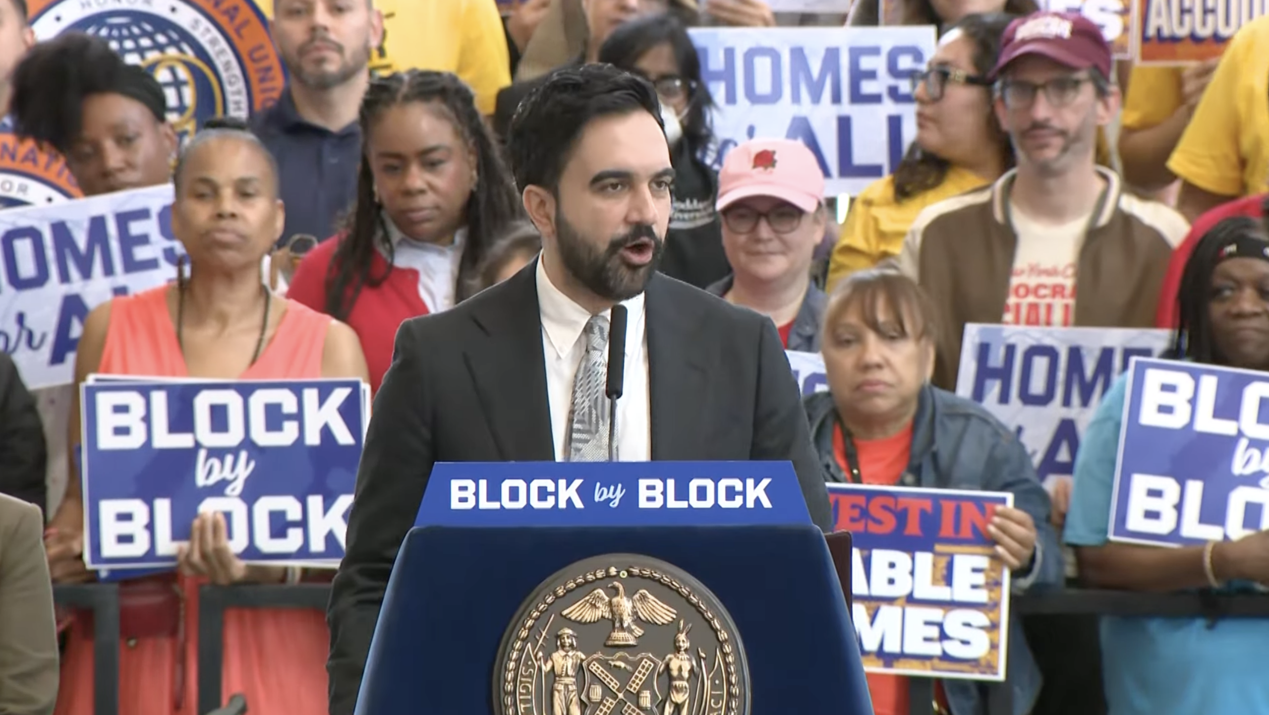 Mayor Mamdani Outlines "Block By Block" Plan For Affordable Housing